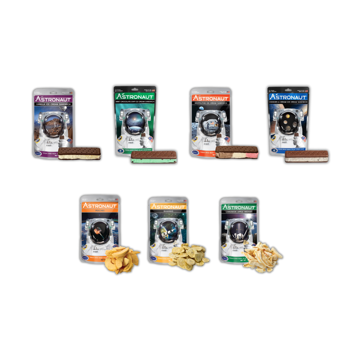 Outer Space Food Survival Meal Kit – Astronaut Foods
